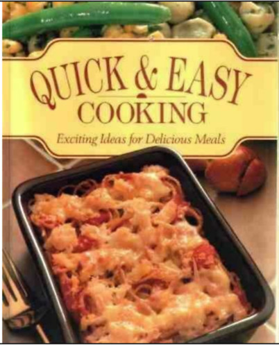 Quick and easy cooking exciting ideas for Delicious Meals - Bookstry